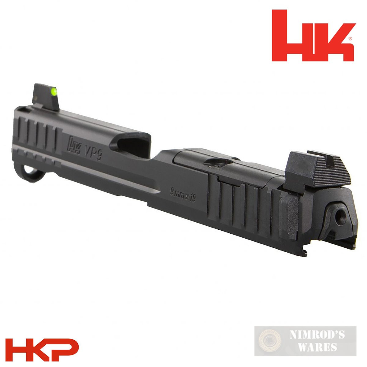 H&K VP9 VP9B (OR) Optics Ready SLIDE HK OEM Sights FACTORY 51001080 ...