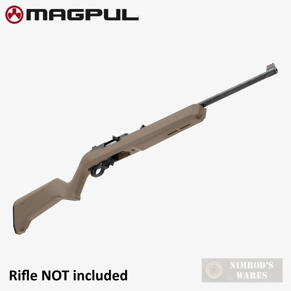 Magpul MOE X-22 Ruger 10/22 STOCK CHASSIS Lightweight MAG1428-FDE ...