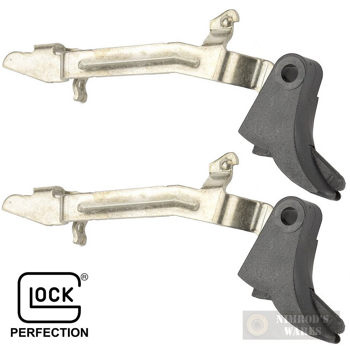 Glock SMOOTH Face TRIGGER + BAR 2-PACK GEN 4 G17-39 SP03608 OEM ...