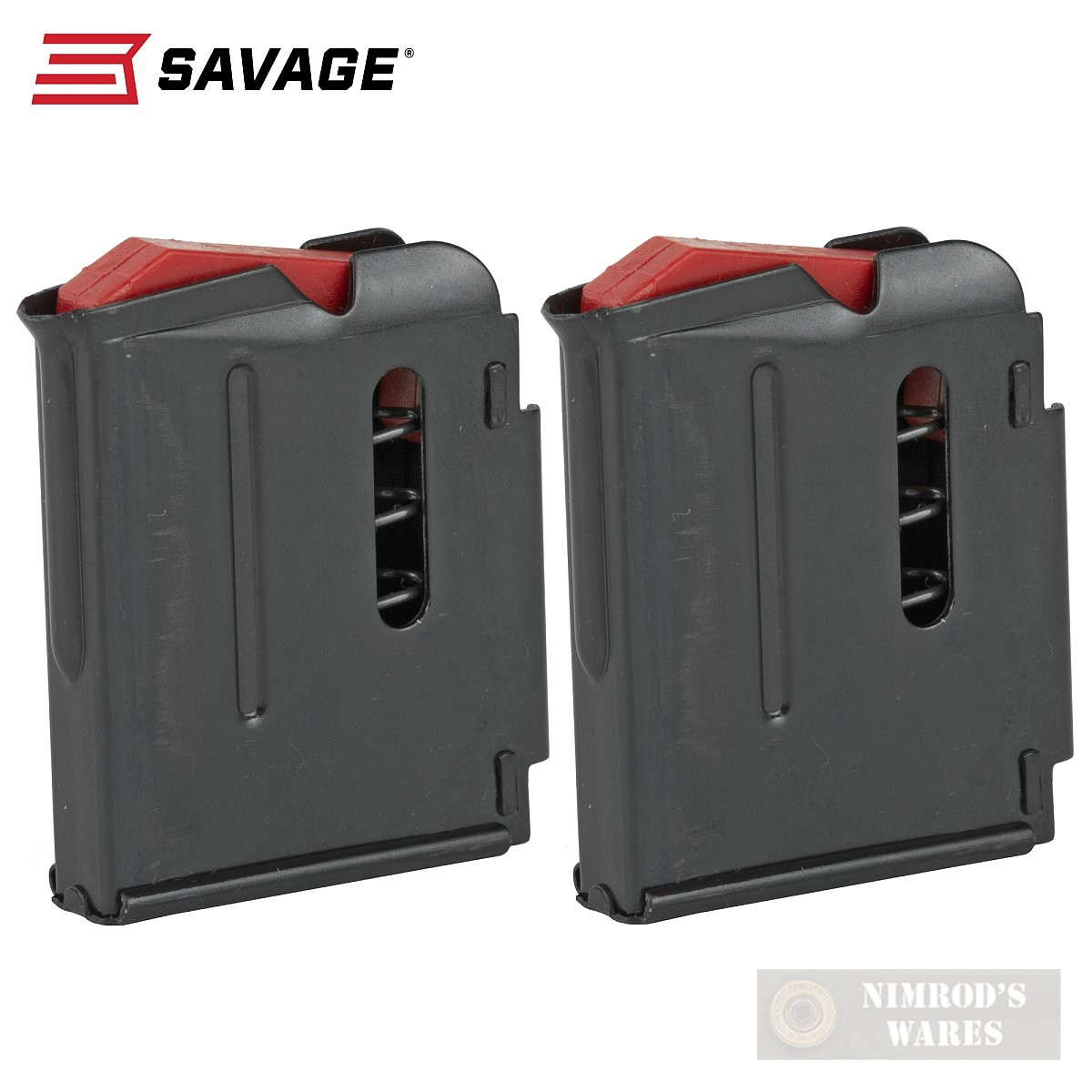 Savage 93 Series 22WMR 17HMR 5 Round MAGAZINE 2-PACK 90001 ...