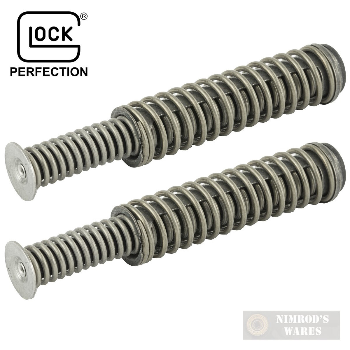 GLOCK Gen 5 G19 G19X G45 Guide ROD + Recoil SPRING Assembly 2-PACK ...