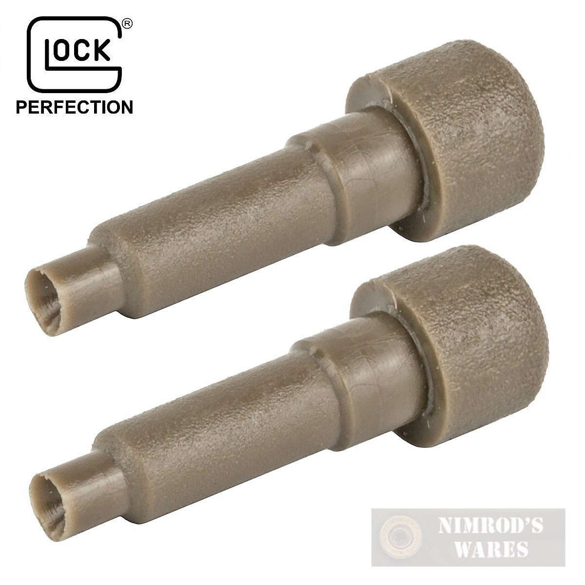 Glock SPRING-LOADED BEARING 2-PACK 10mm 45ACP Olive Non-LCI Extractor ...