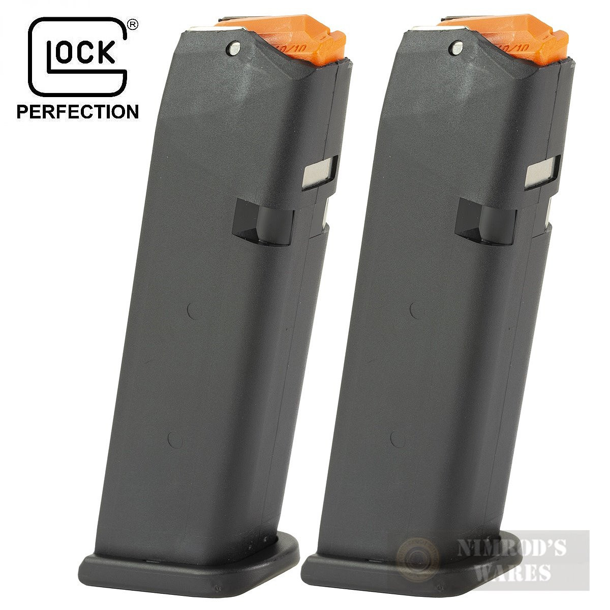 Glock Gen 5 G22 G35 .40SW 10-Round MAGAZINE 2-PACK 65280 - NimrodsWares.com