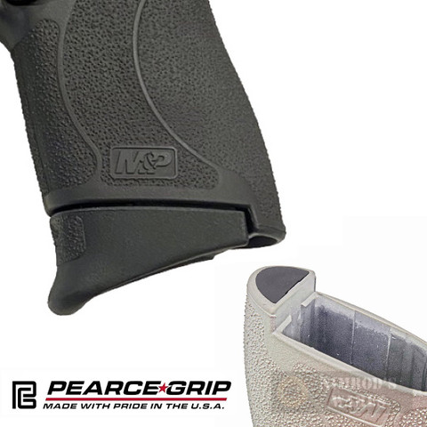 Pearce Grip S&W M&P 9 Shield Plus GRIP EXTENSION + FRAME INSERT 10-Rd ...