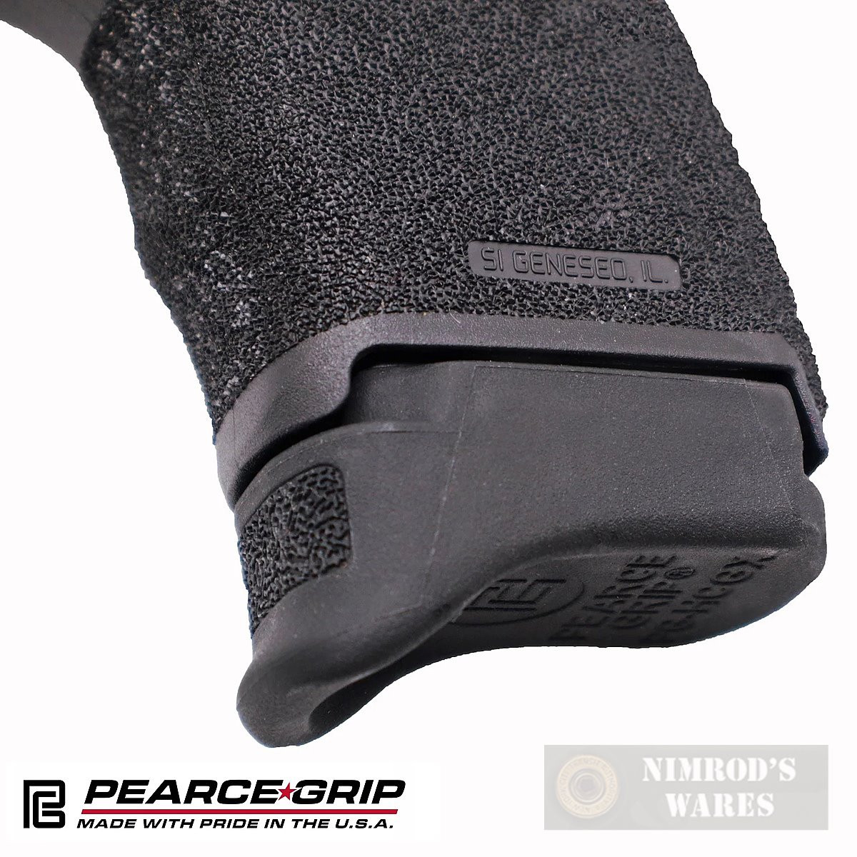 Pearce Springfield HELLCAT / HELLCAT PRO (not 10-rd) GRIP EXTENSION PG ...