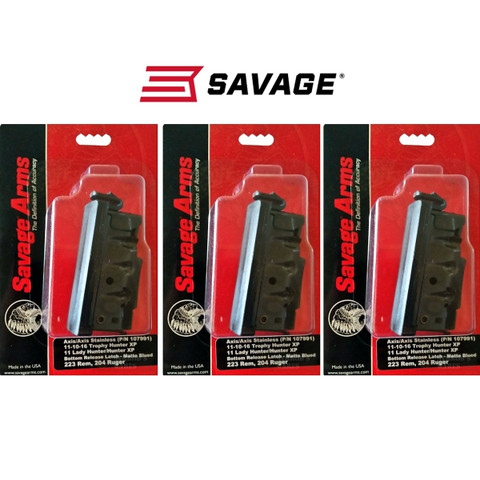 SAVAGE AXIS .223 4 Round Steel Magazine 55230 3-PACK - NimrodsWares.com