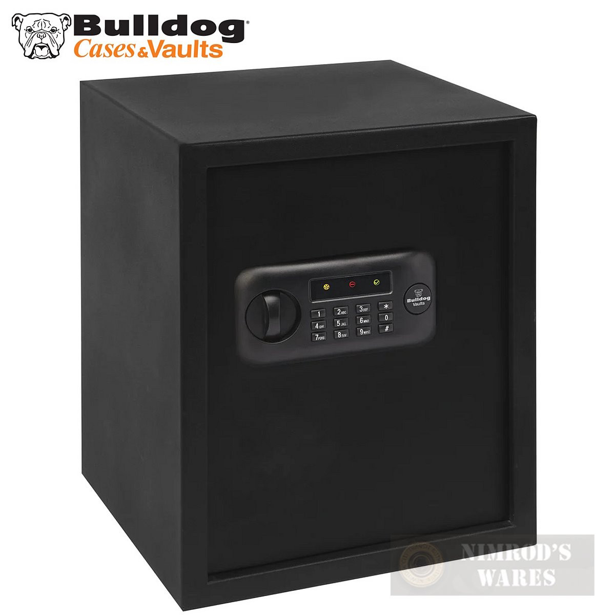 BullDog DIGITAL VAULT SAFE w/ Shelf Large 13.5"x13.5"x17.5" LED BD1070 ...