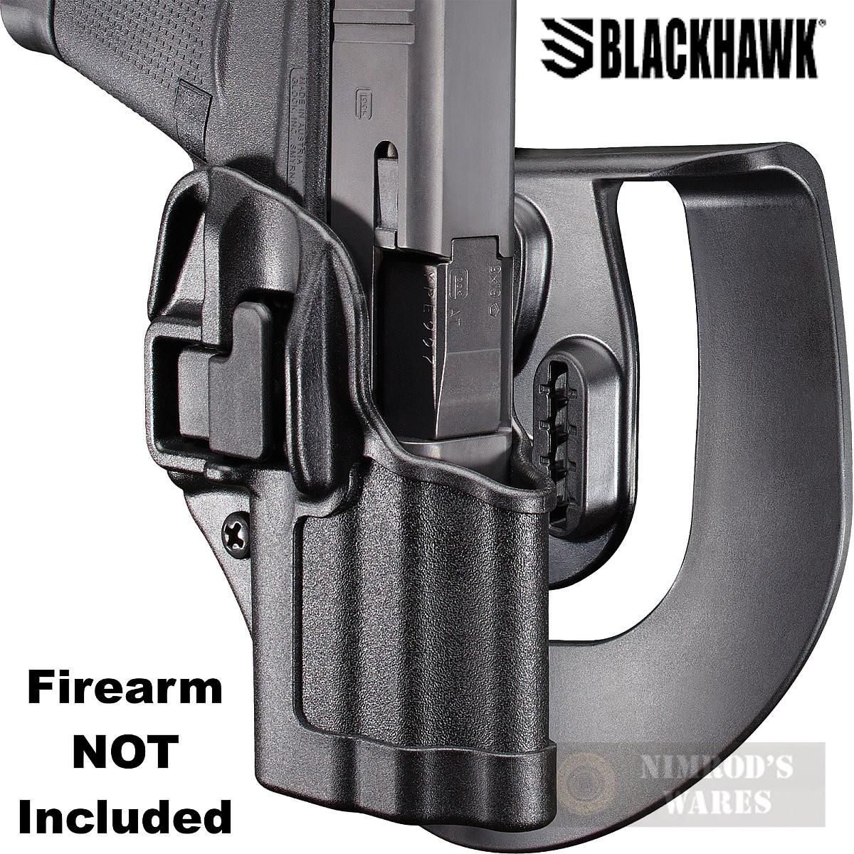 Blackhawk Glock 48 S&W EZ380/9 Glock 43X w/ Rail HOLSTER Serpa CQC ...