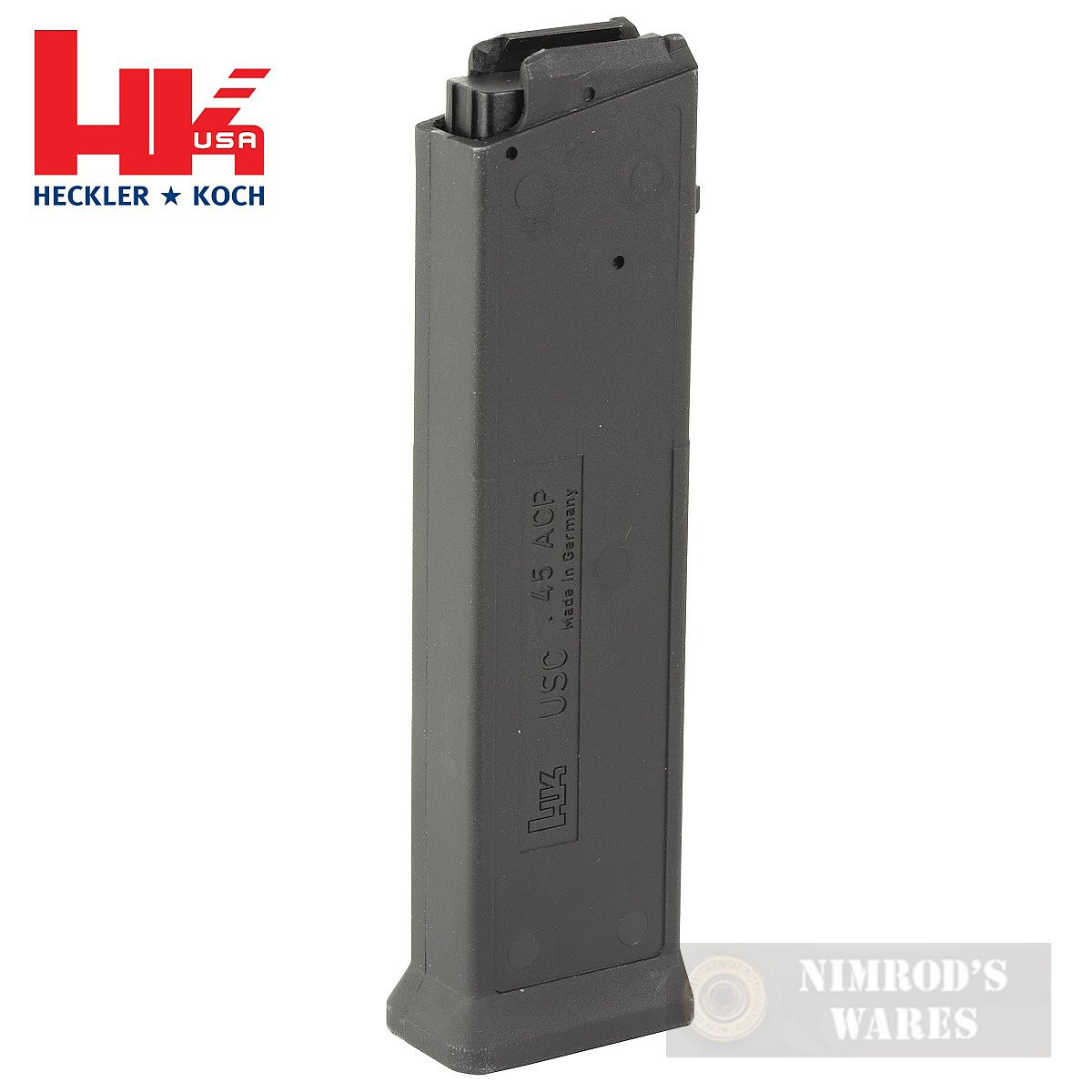 H&K USC45 .45ACP 10-Round MAGAZINE Polymer 219486S - NimrodsWares.com