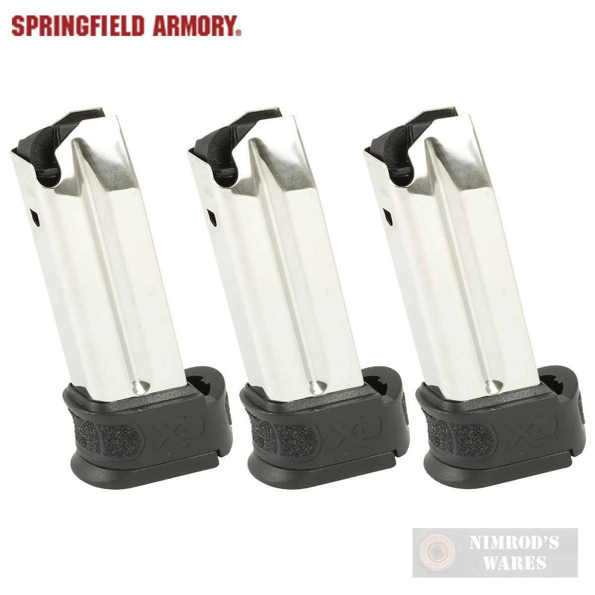 Springfield XD Mod.2 Sub-Compact 9mm 10 Round MAGAZINE 3-PACK Ext ...