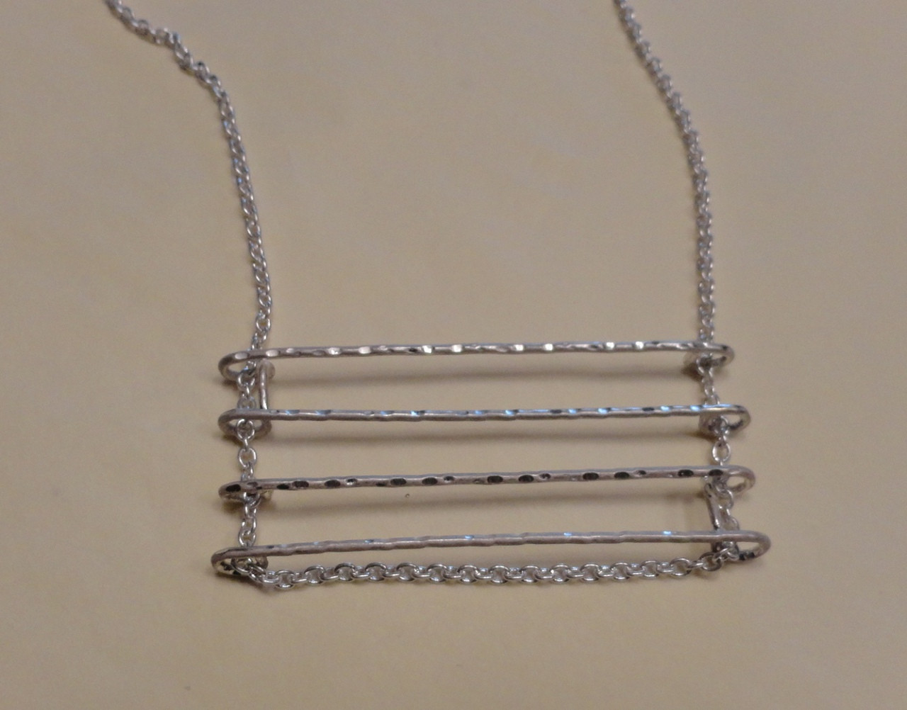 Wire Ladder Necklace | My Wooden Hanger