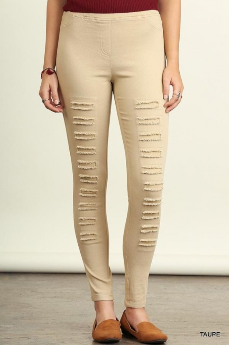 Distressed Jeggings | My Wooden Hanger