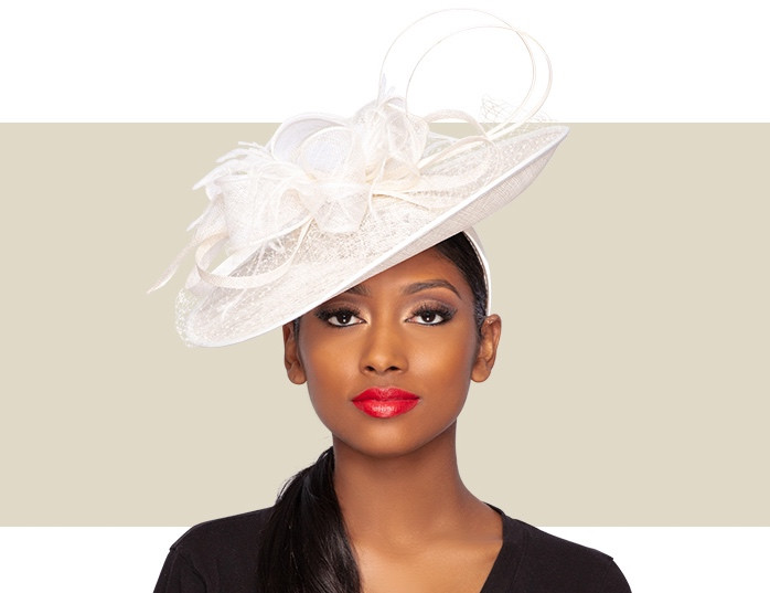MINA HAT - Ivory - Gold Coast Couture