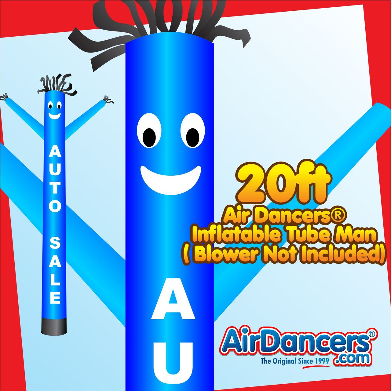 Blue Auto Sales Air Dancers® Inflatable Tube Man 20ft