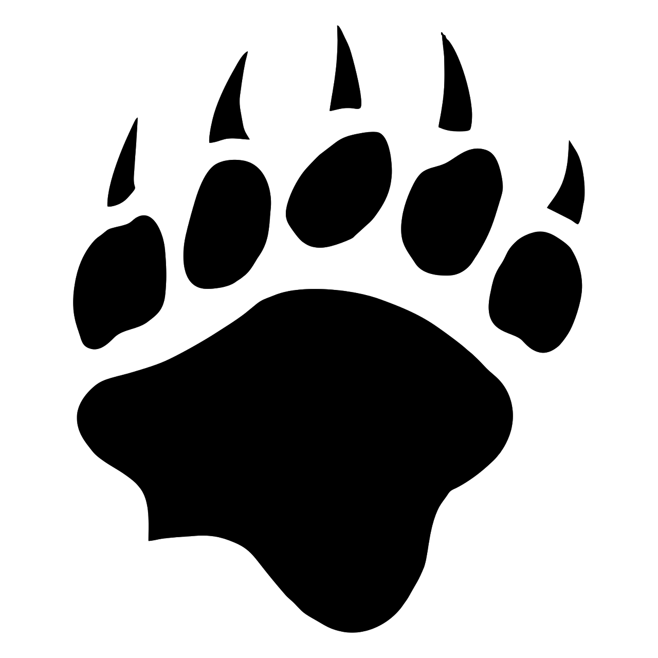 Bear Paw Decal - Nish Gear