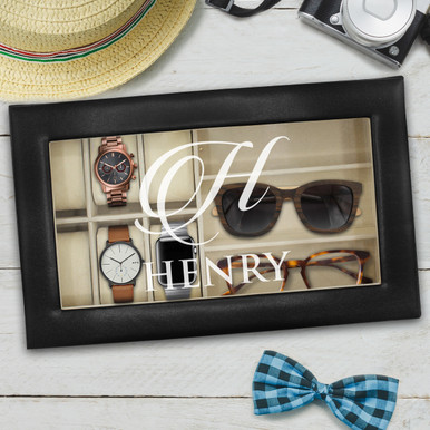 Personalized Watch and Sunglasses Box