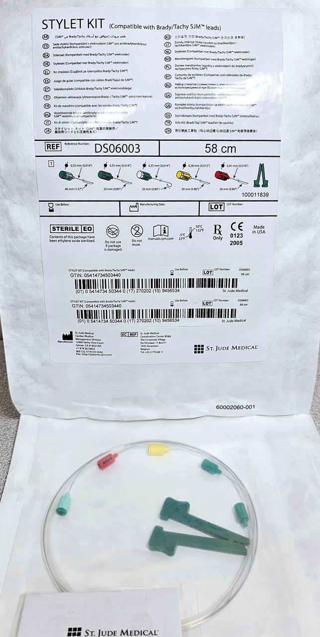 Abbott DS06003/58 Stylet Kit, with 58 cm length, DS06003