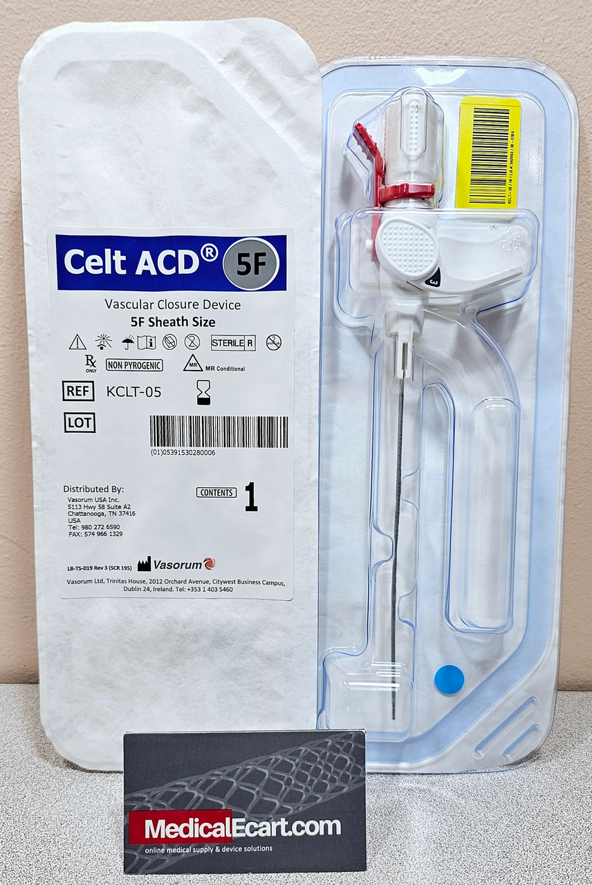 Vasorum KCLT-05 Celt ACD® Vascular Closure Device, 5Fr Sheath Size