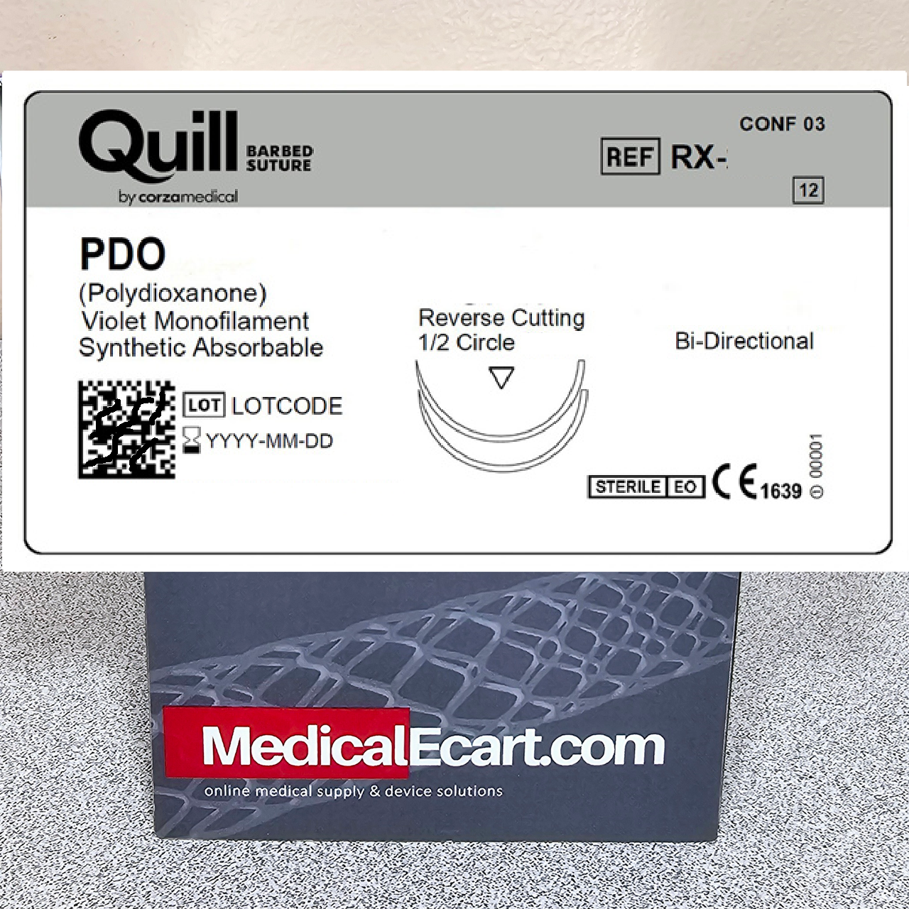 Quill™ Barbed Suture RX-1066Q PDO (Polydioxanone) Suture