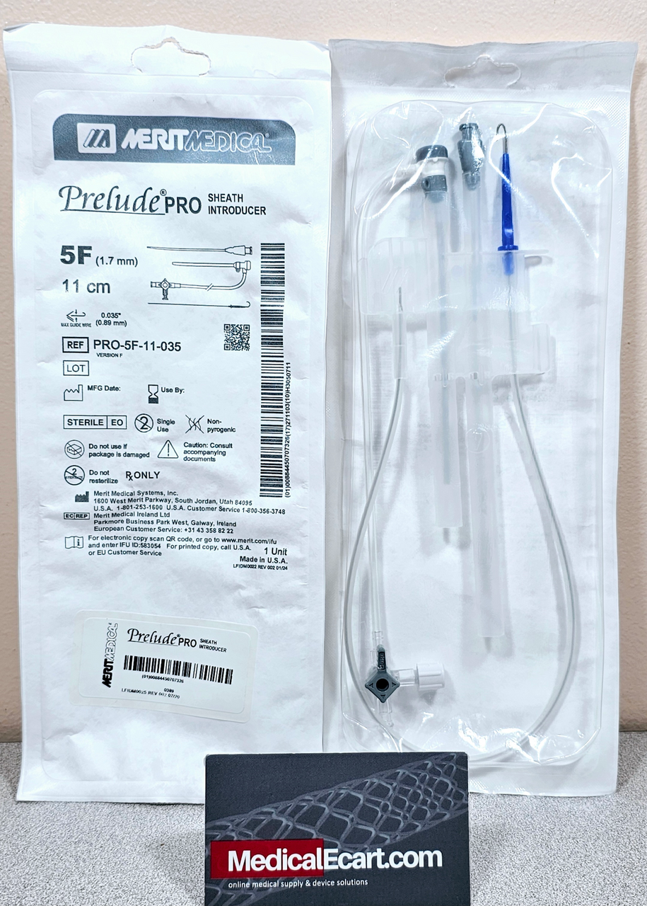 PRO-5F-11-035 Prelude PRO™ Sheath Introducers, 5 Fr X 11cm