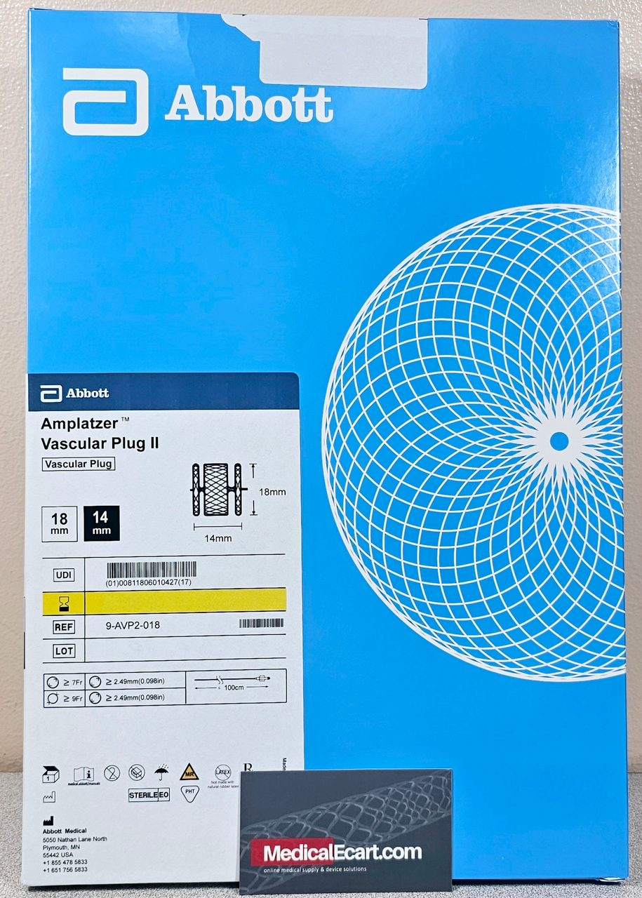 St. Jude 9-AVP2-018 AMPLATZER ™ VASCULAR PLUG II 18mm x 14mm