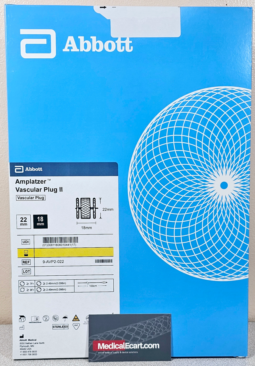 St. Jude 9-AVP2-022 AMPLATZER ™ VASCULAR PLUG II 22mm x 18mm