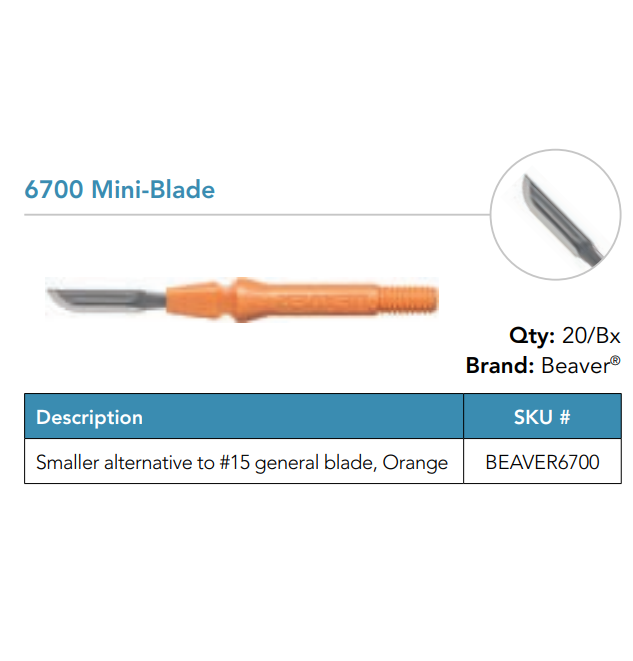 bd beaver mini blades