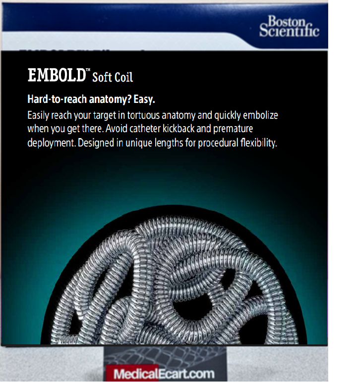 Boston Scientific M001394250030150 EMBOLD™ Soft Coils, 39425003015