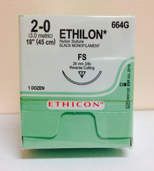 Ethicon 663H ETHILON Nylon Suture