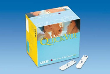 20110 QuickVue One-Step hCG Combo Test, 50 tests per Box, Price of box ...
