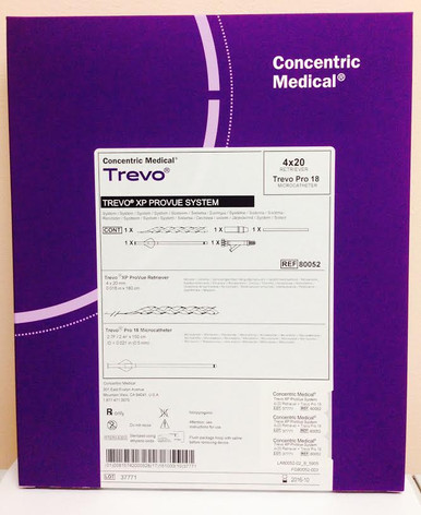 80052 Concentric Medical Trevo XP ProVue Retriever 4x20mm - MedicalEcart
