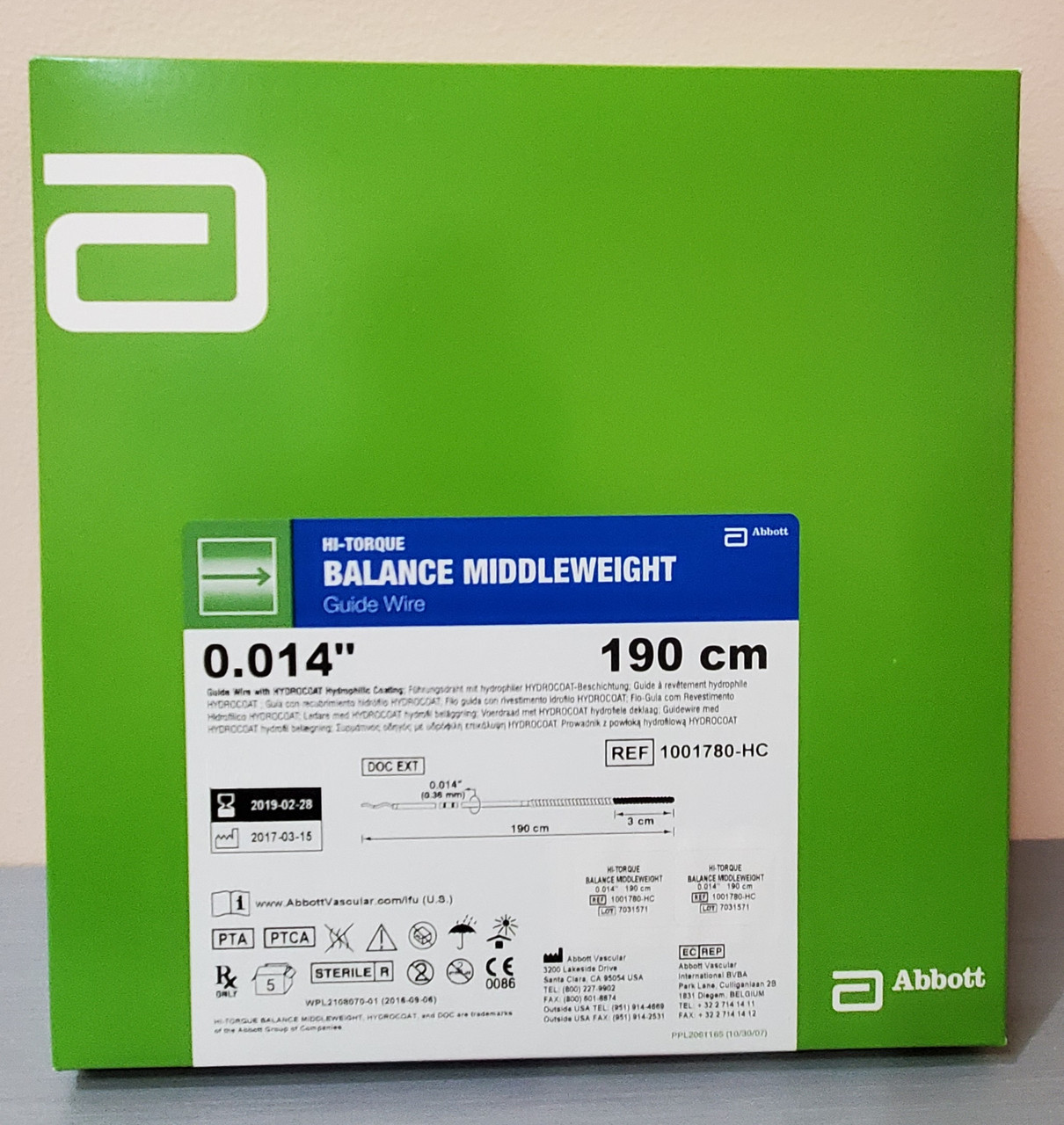 1001780-HC BMW Hi-Torque Balance Middle Weight GuideWire .014x190cm ...