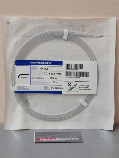 GR3808 Glidewire ® Hydrophilic Coated Guidewire