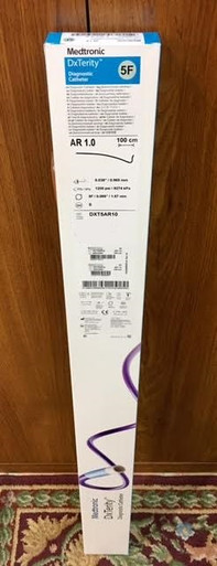 Medtronic DXT5AR10 DXTERITY Diagnostic Catheter Amplatz Right 5F, 100cm ...