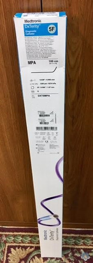 Medtronic DXT5MPA DXTERITY Diagnostic Catheter Multipurpose 5F, 100cm ...