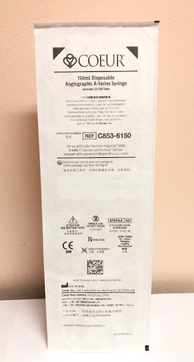 Coeur C853-6150 Angiographic Syringes Liebel-Flarsheim Angiomat 6000 CT ...