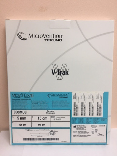 Microvention 8210-0515 Microplex 10 Endovascular Embolization Coil 5mm ...