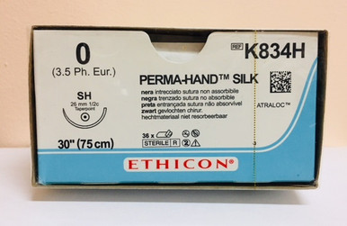 Ethicon K834H PERMAHAND® Silk Suture