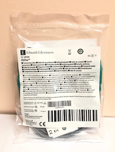 Edward's Lifesciences APC09 FloTrac Connecting Cable, Total length ...
