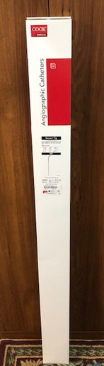 G11375 DAV tip Cook Beacon ® Tip 5Fr x 125cm Angiographic Catheter ...