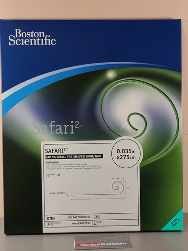 H74939407XS0 SAFARI 2 Guidewire Extra Small Curve (0.035) / (0.889) 275 ...