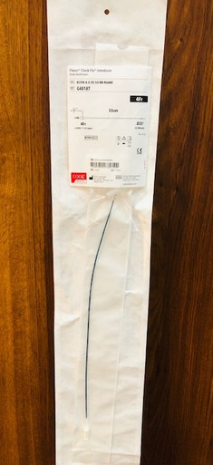 G48187 FLEXOR RAABE GUIDING SHEATH 4 Fr KCFW-4.0-35-55-RB-RAABE