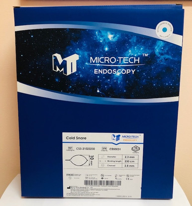Micro-Tech CS50031 COLD SNARES Oval Thin Wire 7F., 10mm x 230cm, 10 per ...
