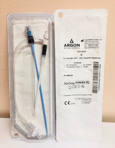 496125 9F x 11cm, .038" Percutaneous Catheter Introducer 2 Kit w ...