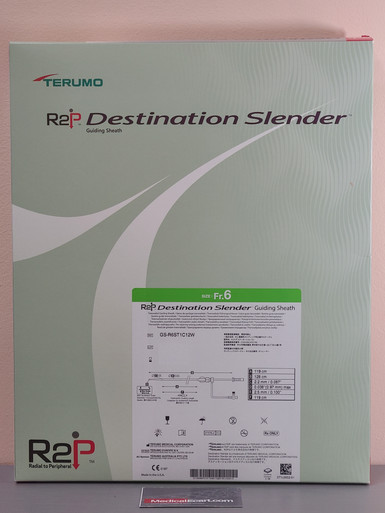 GS-R6ST1C12W 119 cm, 6 Fr, Straight R2P DESTINATION SLENDER Guiding Sheath