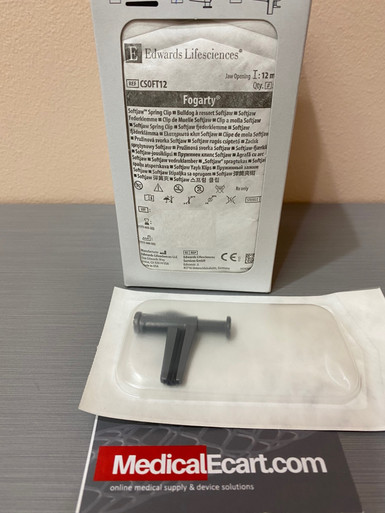 CSOFT12, Surgical, Fogarty, clamp, Edwards, Lifesciences