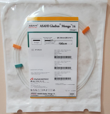 ASAHI, AP14R023S, Gladius, Mongo, Guide Wire, Straight, 190 cm, 0.014in ...
