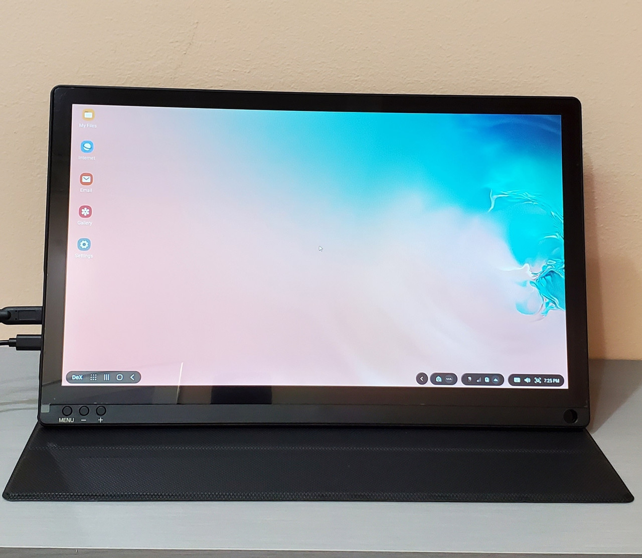 SSA 15.6 inch Portable Monitor with HDMI Type-C USB for Laptop PC Full ...