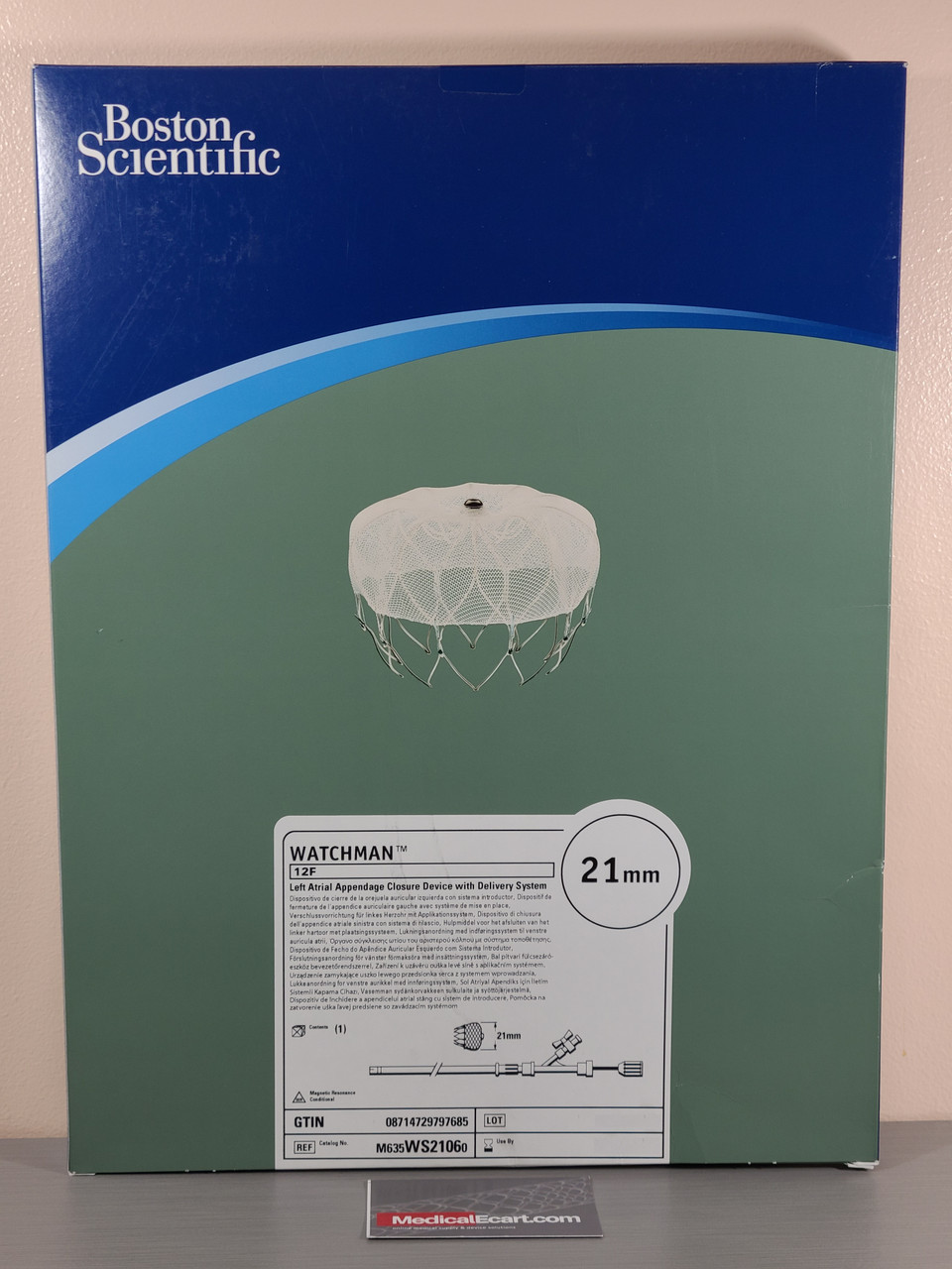 Boston Scientific M635WU21060 WATCHMAN™ 08714729797685, Left Atrial ...