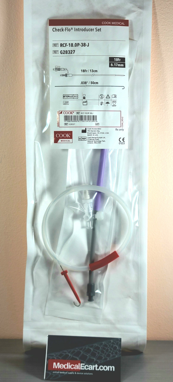 Cook G28327, Check-Flo, Introducer Set, RCF-16.0-38-J